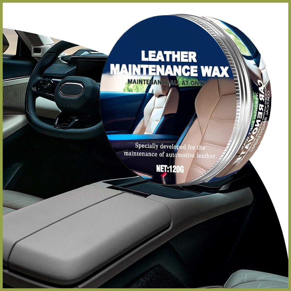 Car Seat Leather Cleaner Interior Polishing Wax Multifunctional UV ...