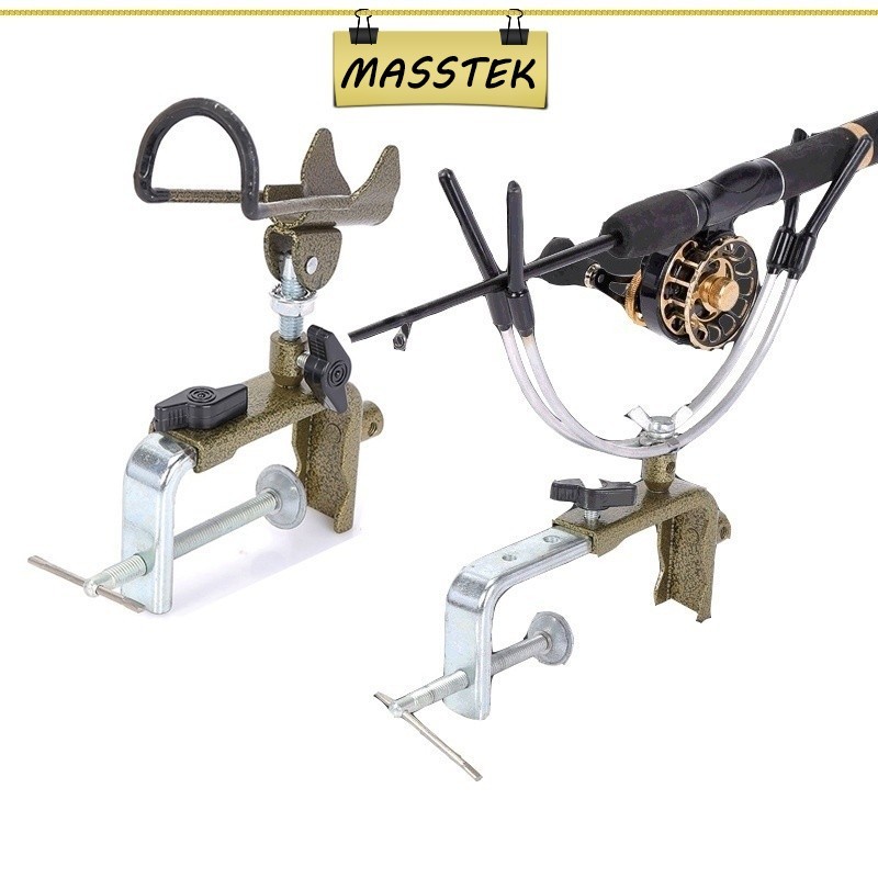 MASSTEK @Johor Fishing Rod Holder Bridge Clip U-Shaped Fish Rods Clamp ...