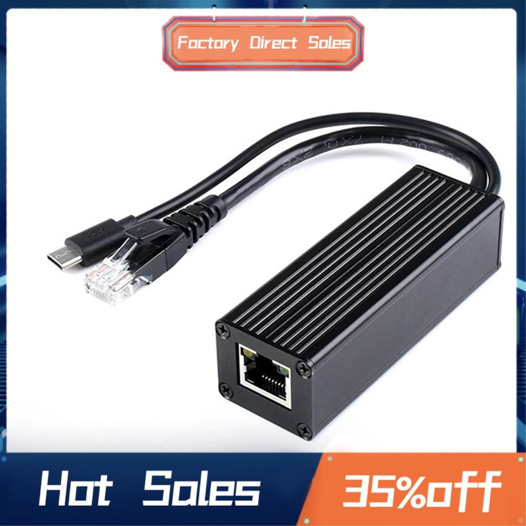 PoE Splitter Industrial Gigabit Type-C Interface Power Supply Control ...