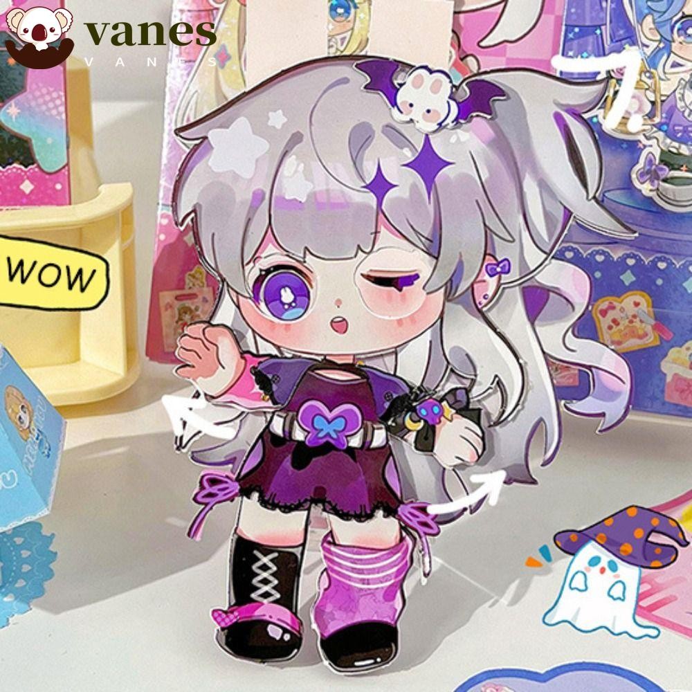 VANES DIY Paper Puppet Toy, Anime Activity Books Montessori 3D Paper ...