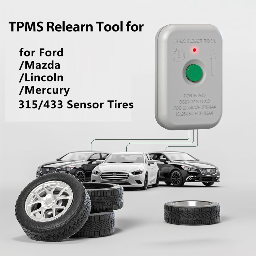 VXDAS TPMS Relearn Tool for Ford Tire Sensor Pressure Monitor ...