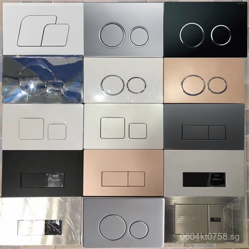 Induction Wall-Mounted4I Panel Button Concealed Accessories Water Tank ...