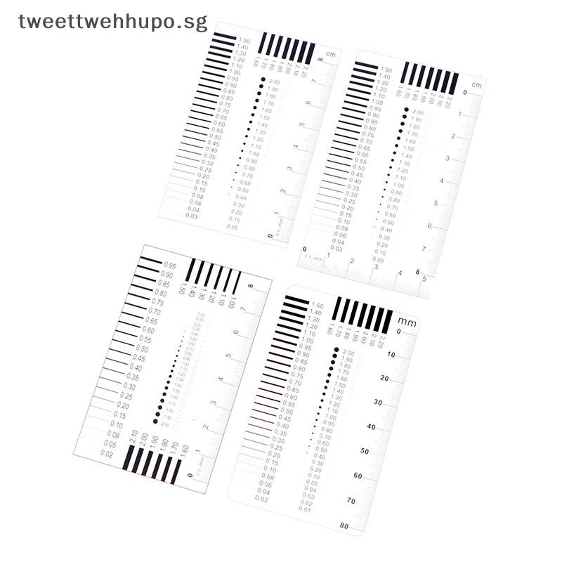 TWE Measuring Pass Badge Gauge Stain Card Point Gauge Wire Gauge ...