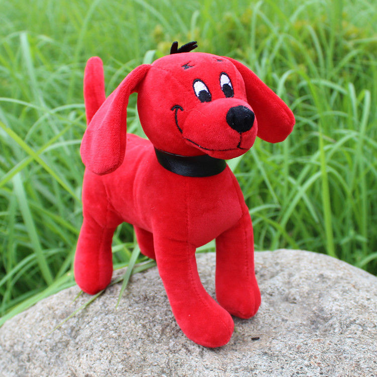 SG Big Red Dog Plush Toy Doll Creeper Little Red Dog Plushie Cute and ...