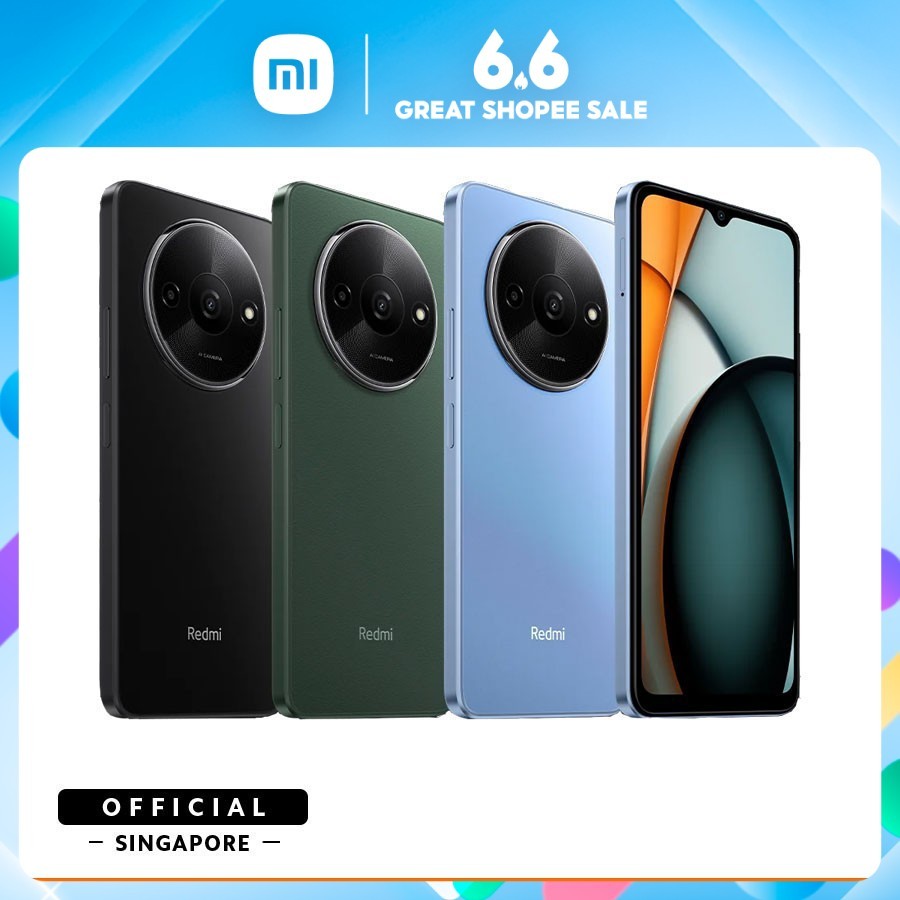 Redmi A3 (4GB RAM +128GB ROM) Smartphone | Shopee Singapore