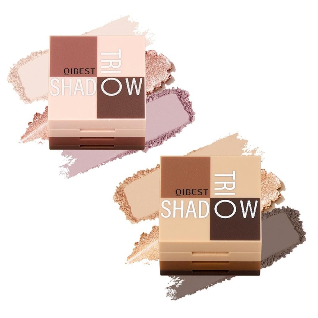 Shadow Blocks Eyeshadow Palette, Stacked Eye Shadow Trio, 2 PCS (01 ...