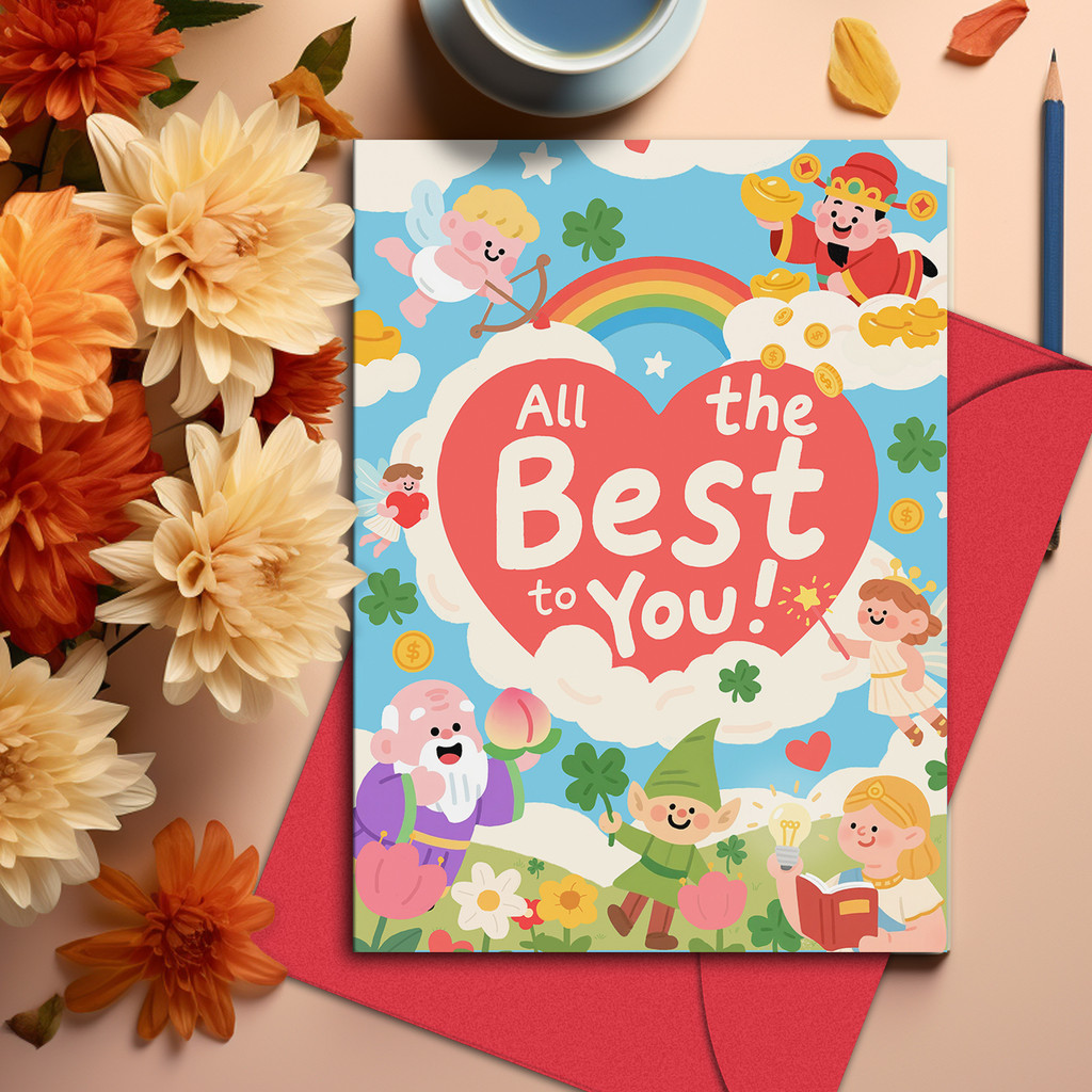 Jumbo A4 Size Bid Farewell Greeting Card for Team Group Class | Shopee ...