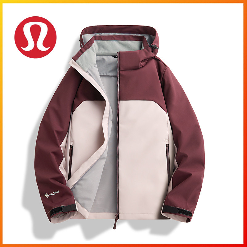 S-6XL· Lululemon Spring & Autumn Elastic, Snug, Breathable Soft Shell ...