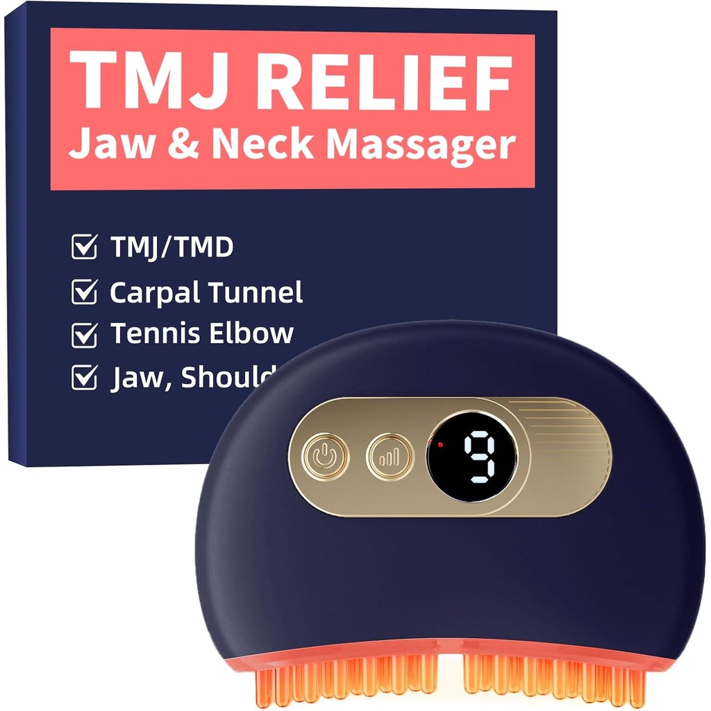 TMJ Relief Products Jaw, TMJ Massager with Vibration and Heating ...