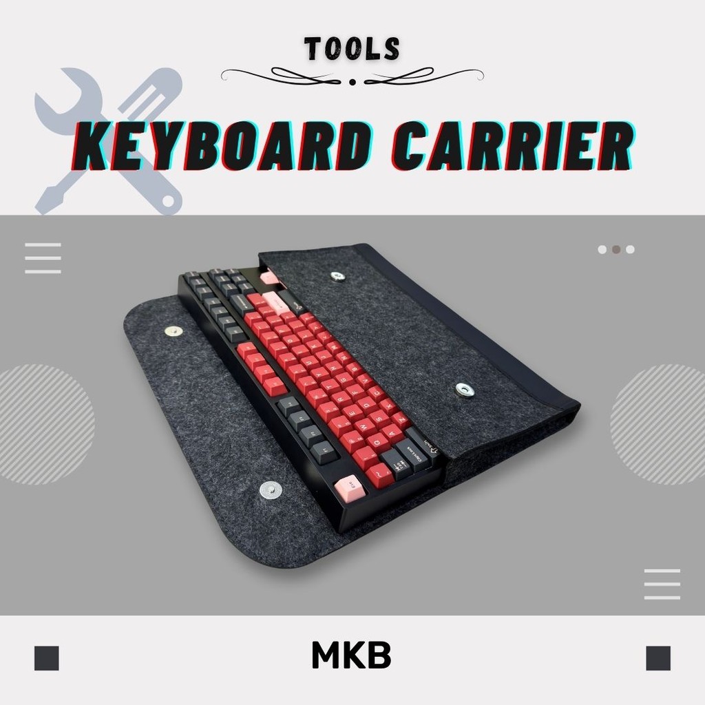 [READY STOCK] MKB Keyboard Bag Carrier Case Beg Container for ...