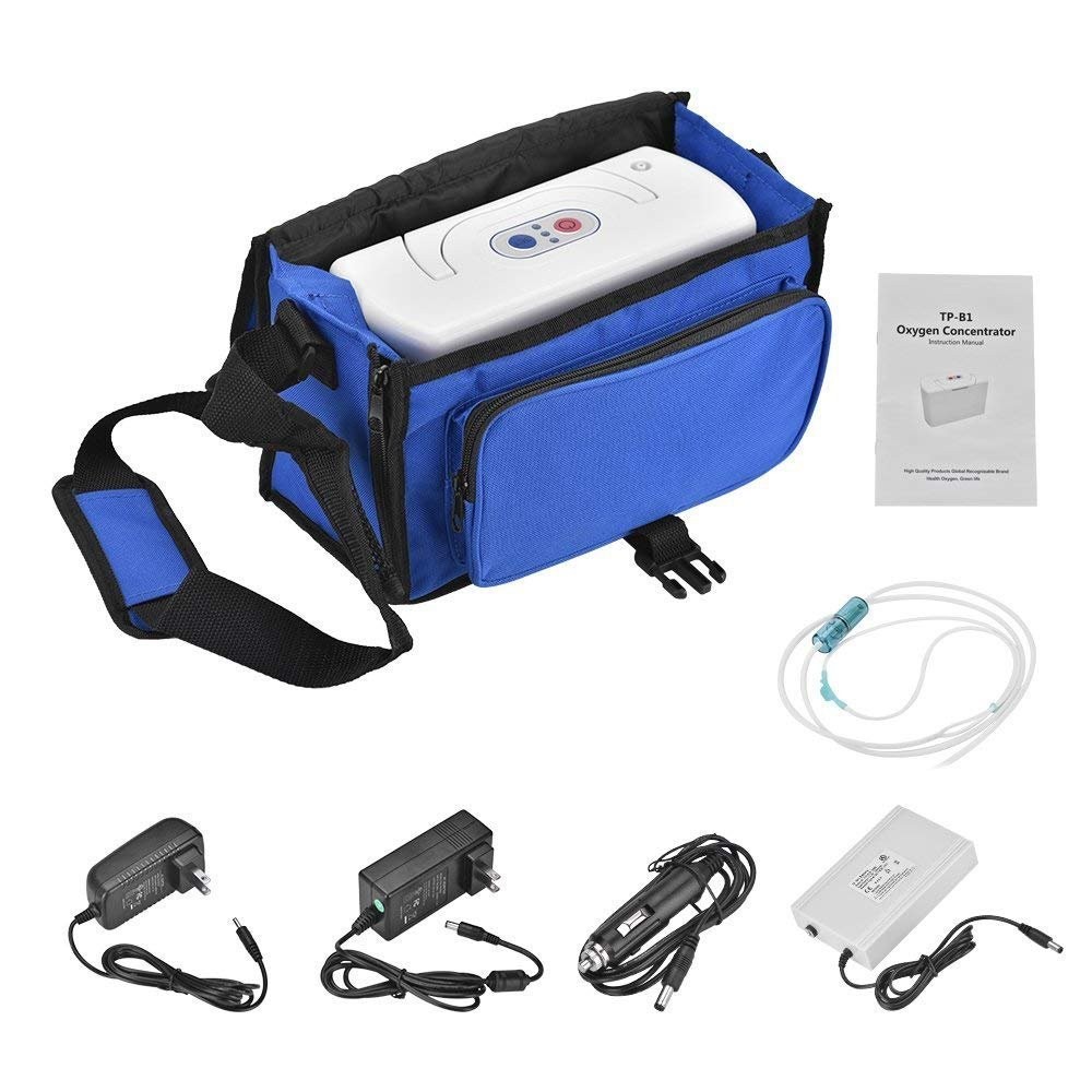 3L Portable Oxygen Concentrator Oxygen Machine Outdoor Car Home Oxygen ...