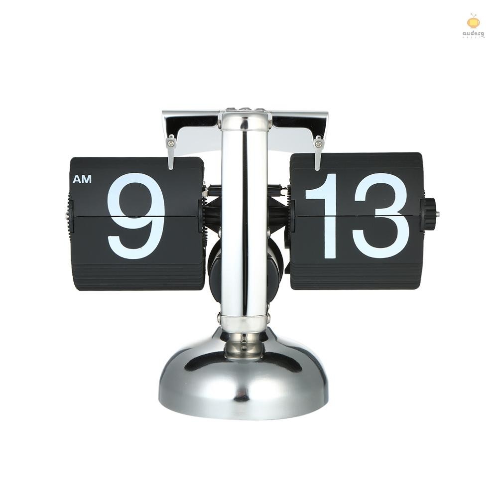 Small Scale Table Clock Flip Over Clock Stainless Steel Flip Internal ...