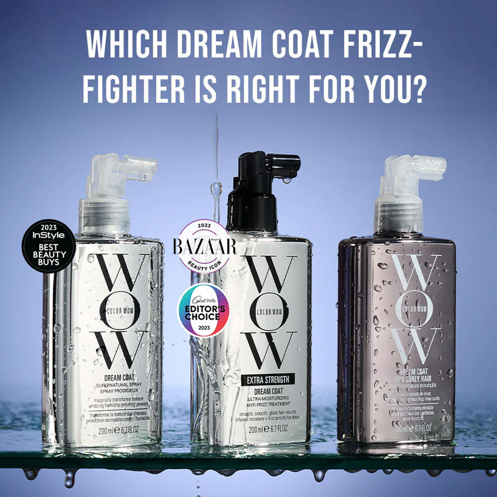 Color Wow Dream Coat for Curly Hair | Draem Coat Supernatural Spray ...