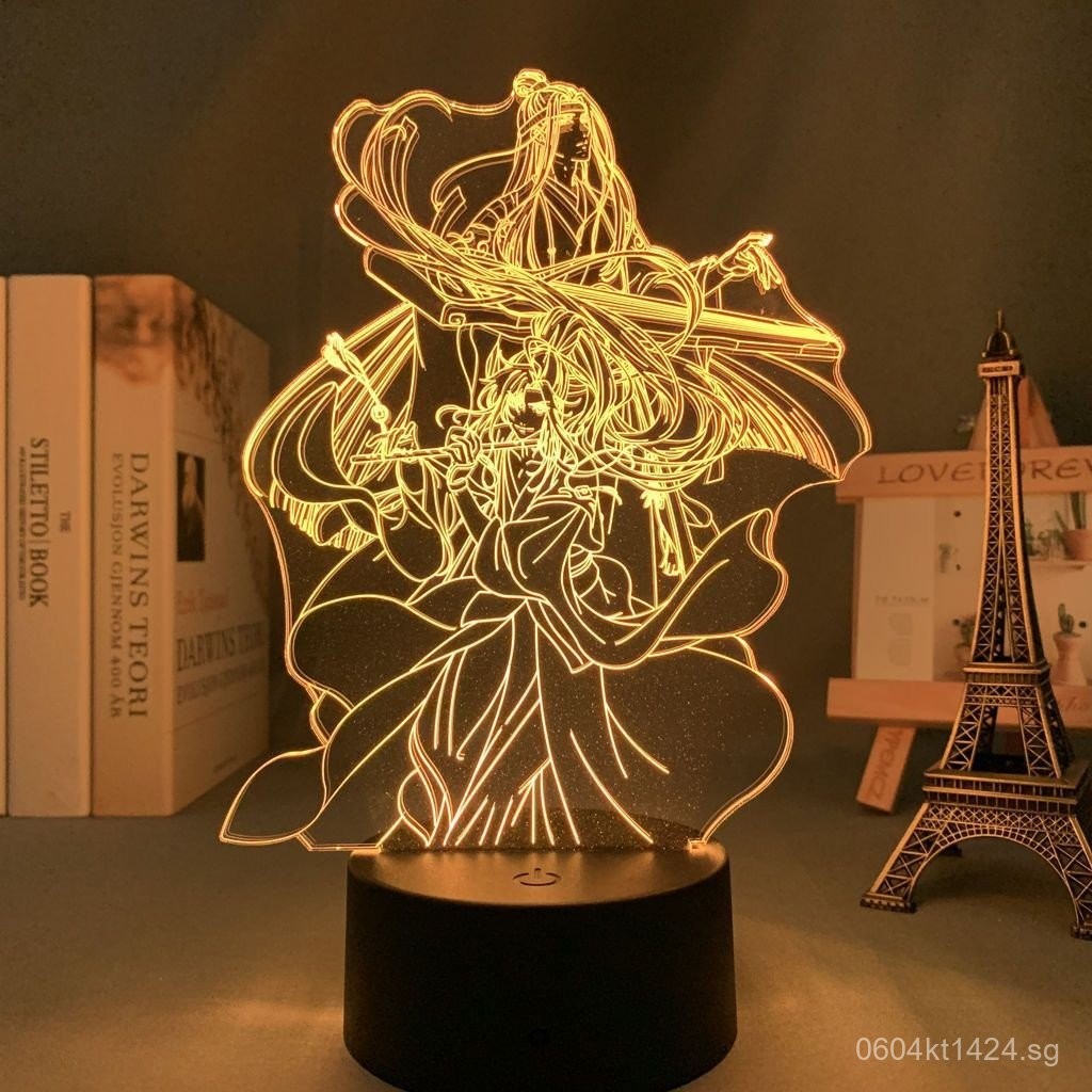 Mo Dao Zu Shi Figurine for Desk, Gift for Friends, Handheld Model of Mo ...