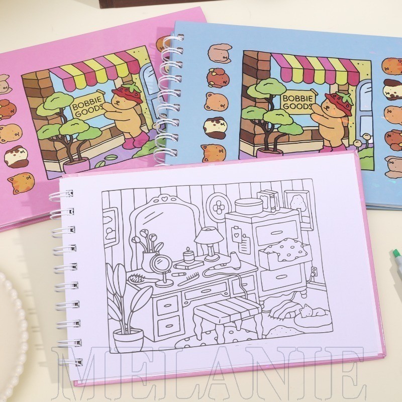 Bobbie Goods Coloring Book - Little Bear Theme Coloring Books ...