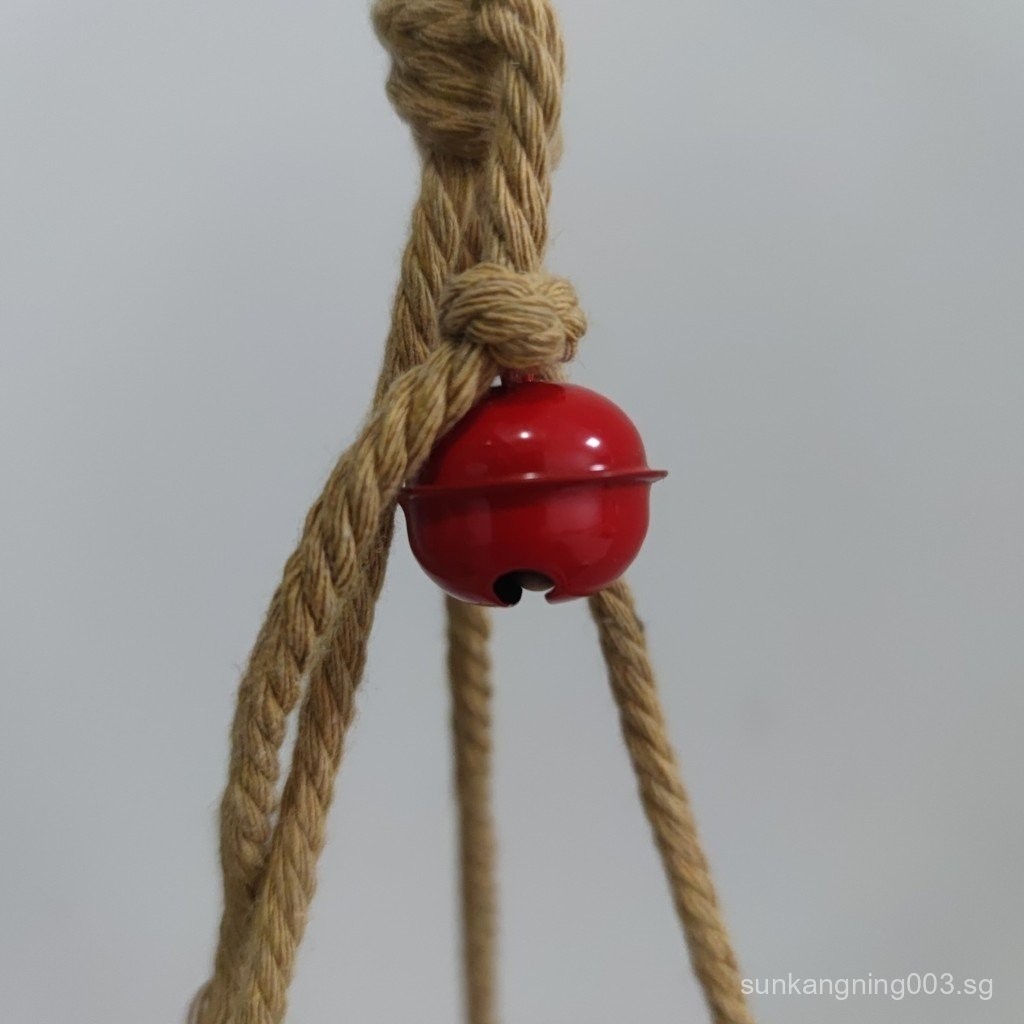 [2025]Parrot Budgerigar Cockatiel Cotton Rope Hanging Ring Pine Cone Bamboo Ring Climbing Swing ...