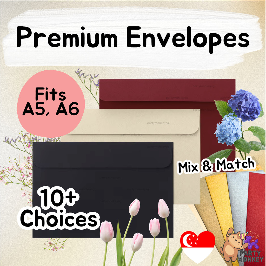 PrintBucks Premium Envelopes for Wedding Invitation Card Birthday Cards ...