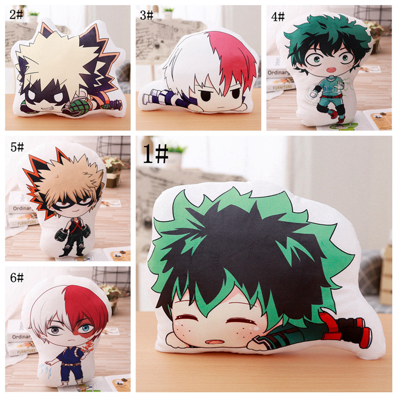 My Hero Academia Plushie Anime Pillow Midoriya Izuku Bakugou Katsuki ...