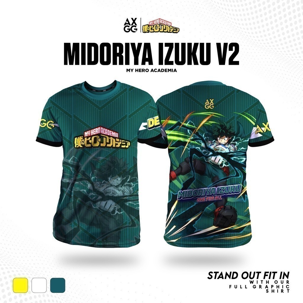 2025 Axgg fashion ' My Hero Academia ' Anime · Global Voices | Shopee ...
