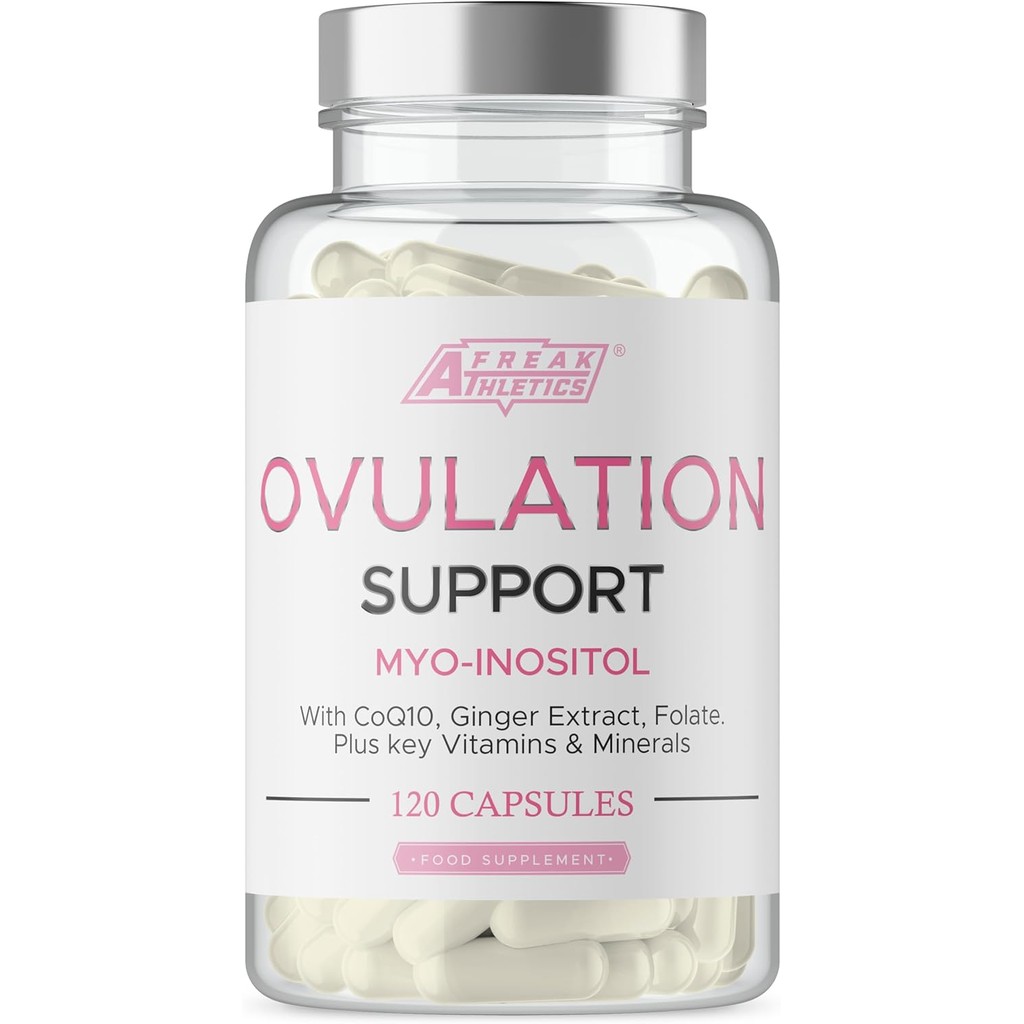 Ovulation Support Supplement with Myo-Inositol, CoQ10, Folic Acid Plus ...