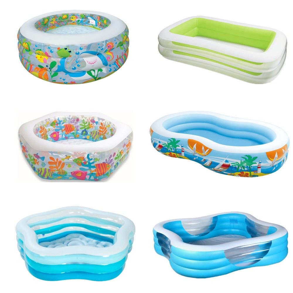 INTEX Inflatable Swimming Pool Family Pool Ball Pit Children's Water ...