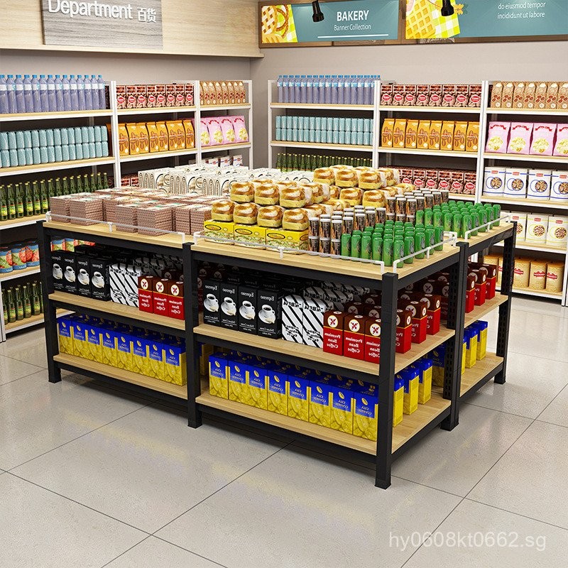 Floor Stack Grain and Oil Gift Display Stand Promotion Stack Head ...