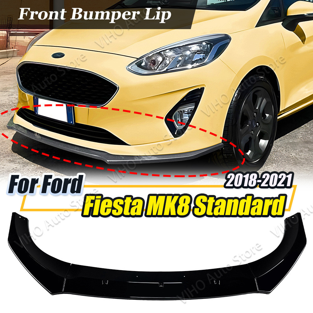 For Ford Fiesta MK8 Standard 2018 2019 2020 2021 Car Front Bumper Lower ...