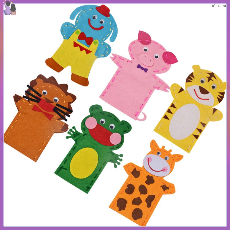 📦 Kids Craft Puppet DIY Hand Puppets Children's Toys Toddler Crafts ...