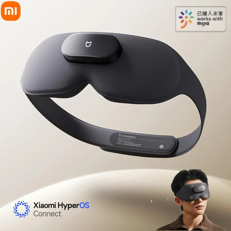 Xiaomi Smart Massage Eye Mask Hot Compress Vibrate Massage 3D Shading ...