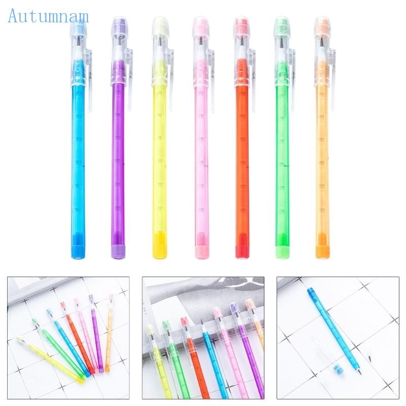 AUTU Stackable Pencil in Dazzling Translucent Multiple Point Push ...