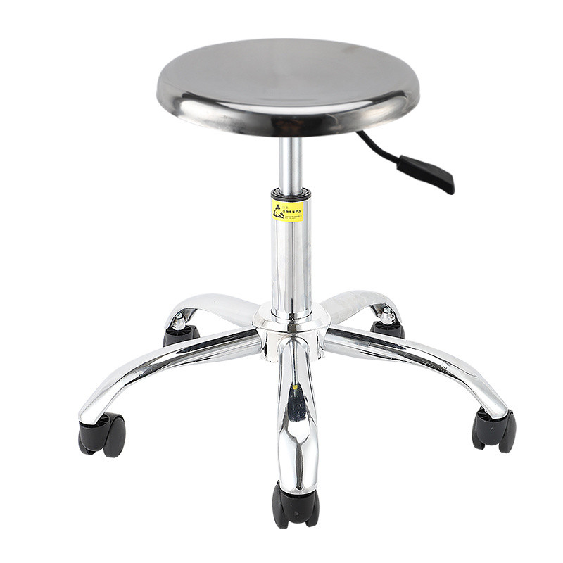 Anti-Static Stainless Steel Stool Laboratory School Hospital Cleanroom ...