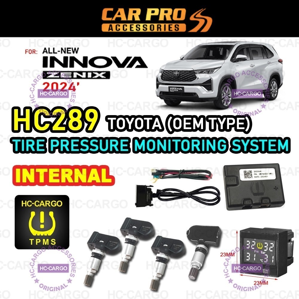 Toyota INNOVA ZENIX 2024 TPMS Internal Sensor PNP Tire Sensor Pressure ...