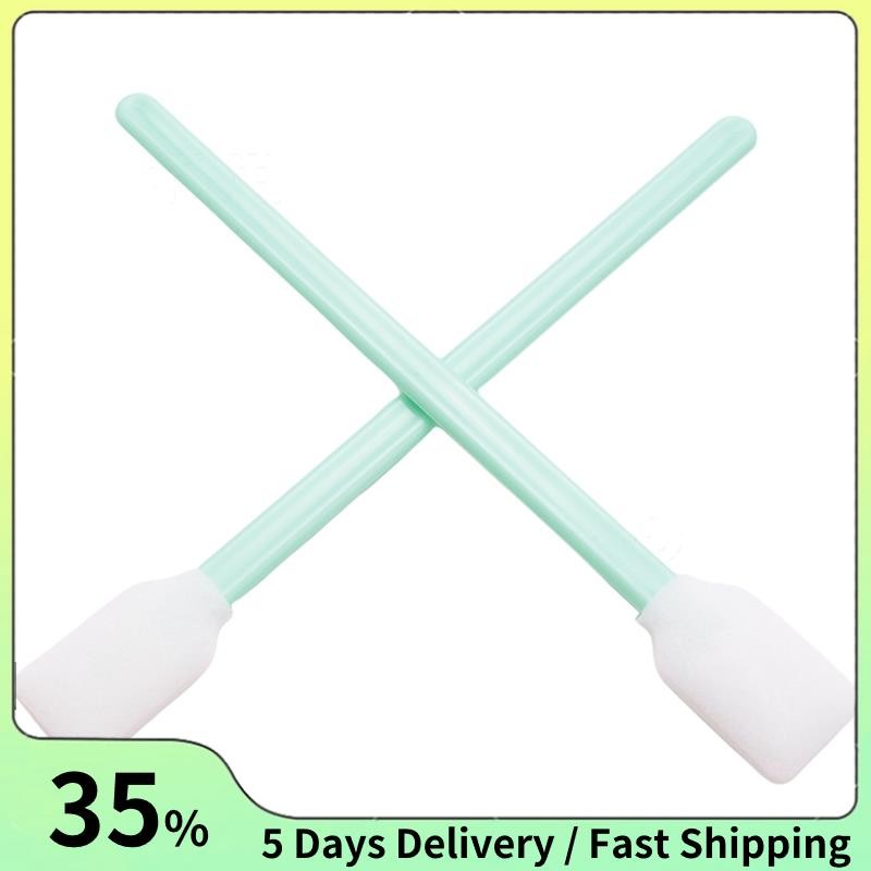 50Pcs Sponge Head Cleaning Cleaner Swab Camera Lenses Inkjet Printer ...