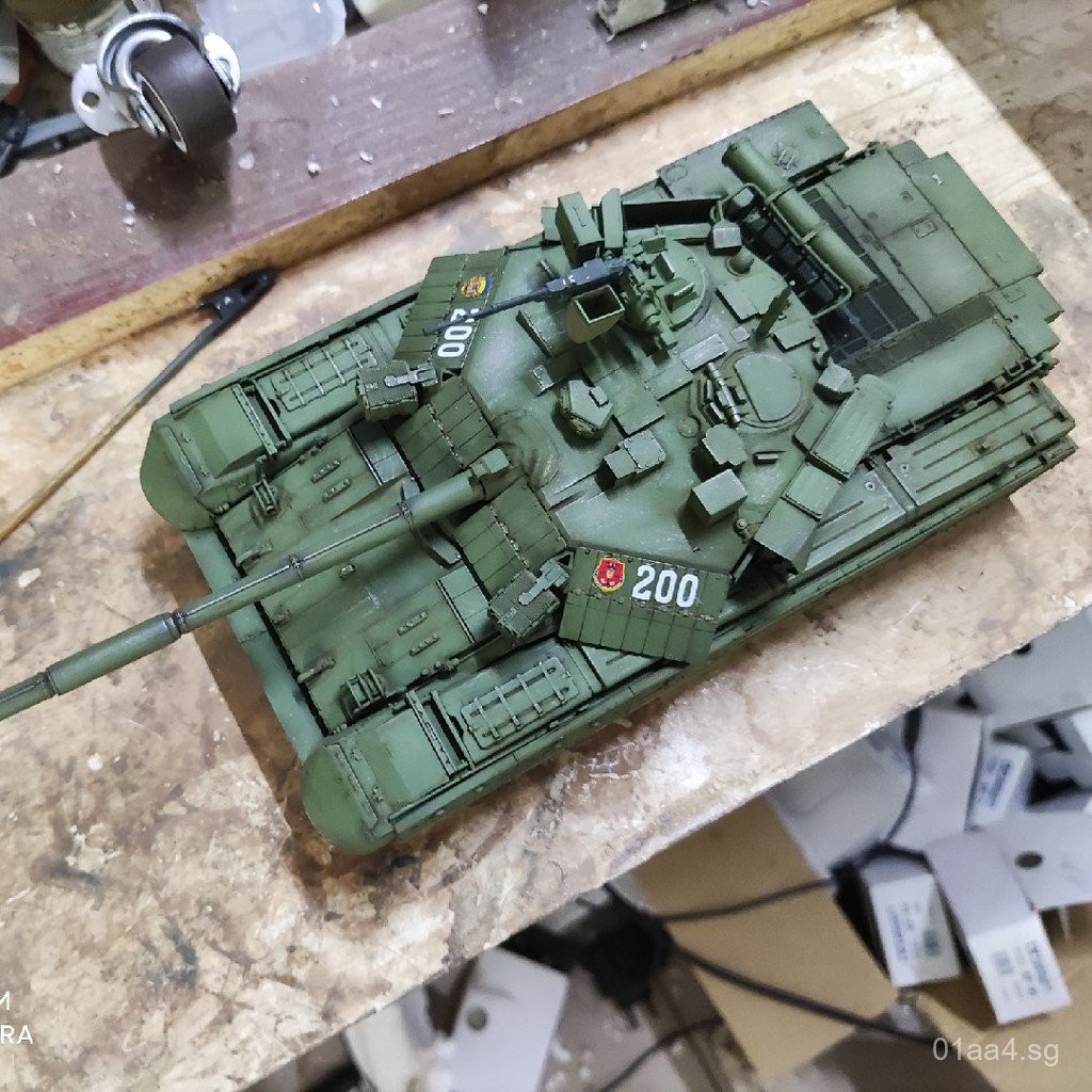 Trumpeter 09511 1/35 Ukraine T-84Modern Main Battle Tank Model Kit ...