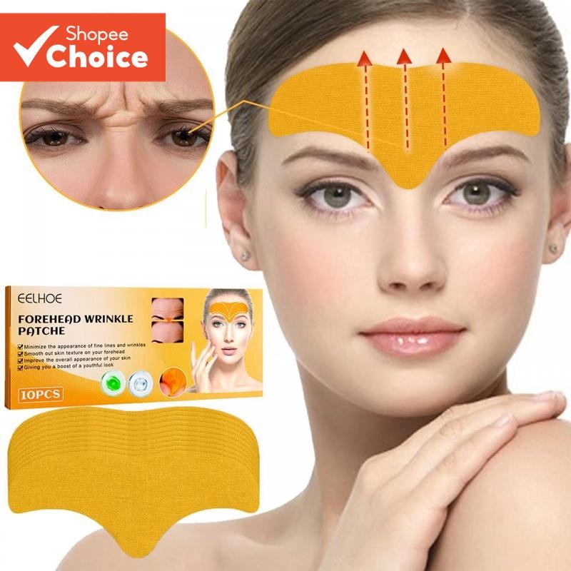 EELHOE Collagen Forehead Wrinkle Removal Patch Frown Line Firming Lift ...