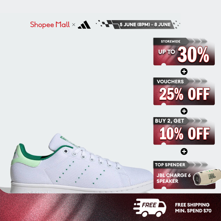 adidas Lifestyle Stan Smith Shoes Men White ID3116 | Shopee Singapore