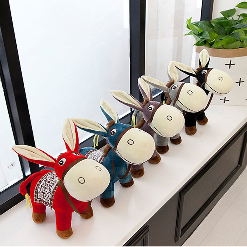 Avatti's Little Donkey Doll Plush Toy Series Dumb Little Donkey ...