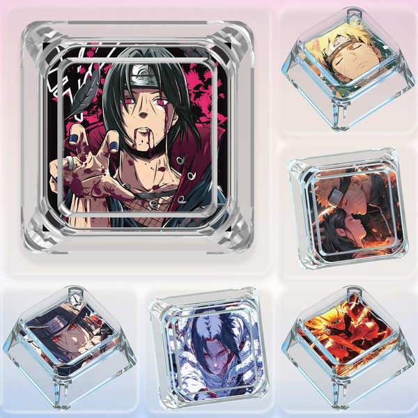 keycaps custom keycaps Naruto Keycap Uzumaki Naruto Single Flag Kakashi ...