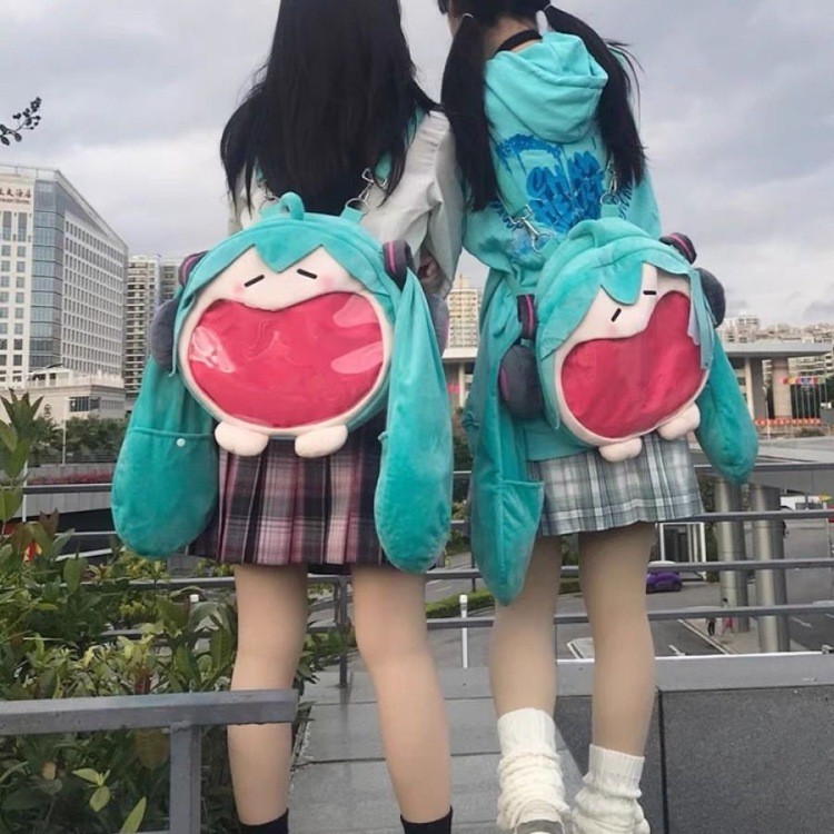 Hatsune Miku Figure Itabag Backpack Plush Shoulder Bag Cute Cartoon ...