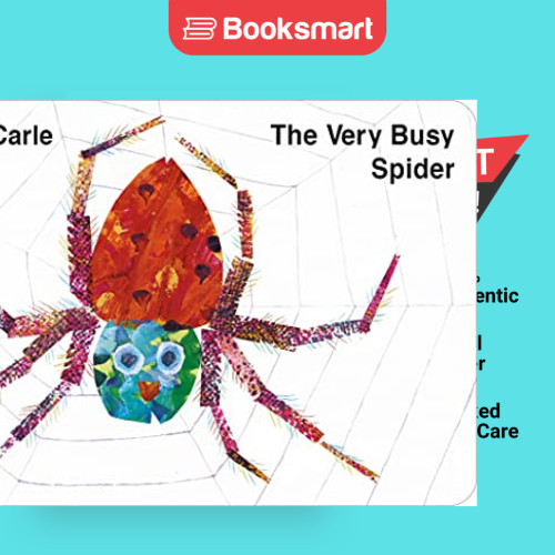 The Very Busy Spider [Board book] Carle, Eric | Shopee Singapore