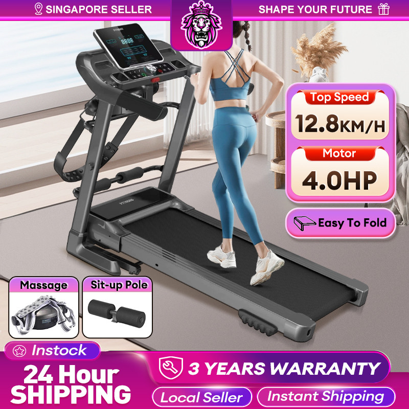 [NICOO]Foldable Treadmill Auto Fold JC700 Portable Running ...