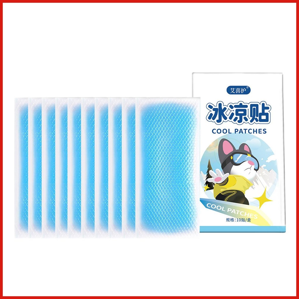 Cooling Patches for Hot Weather Small Forehead Cooling Patch Cooling ...