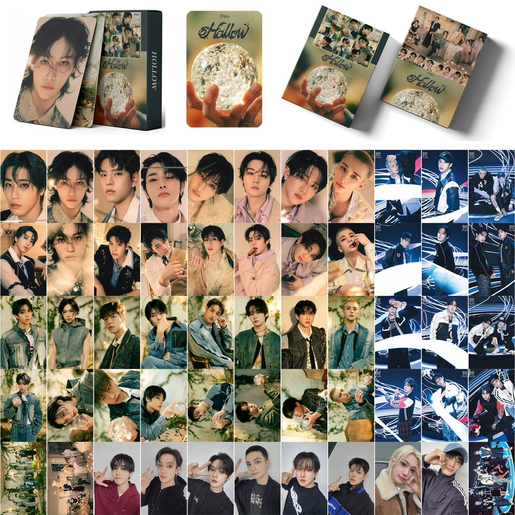 55-127pcs STRAY KIDS HOLLOW Lomo cards JAPAN 3rd Mini Album SKZ Mixtape ...