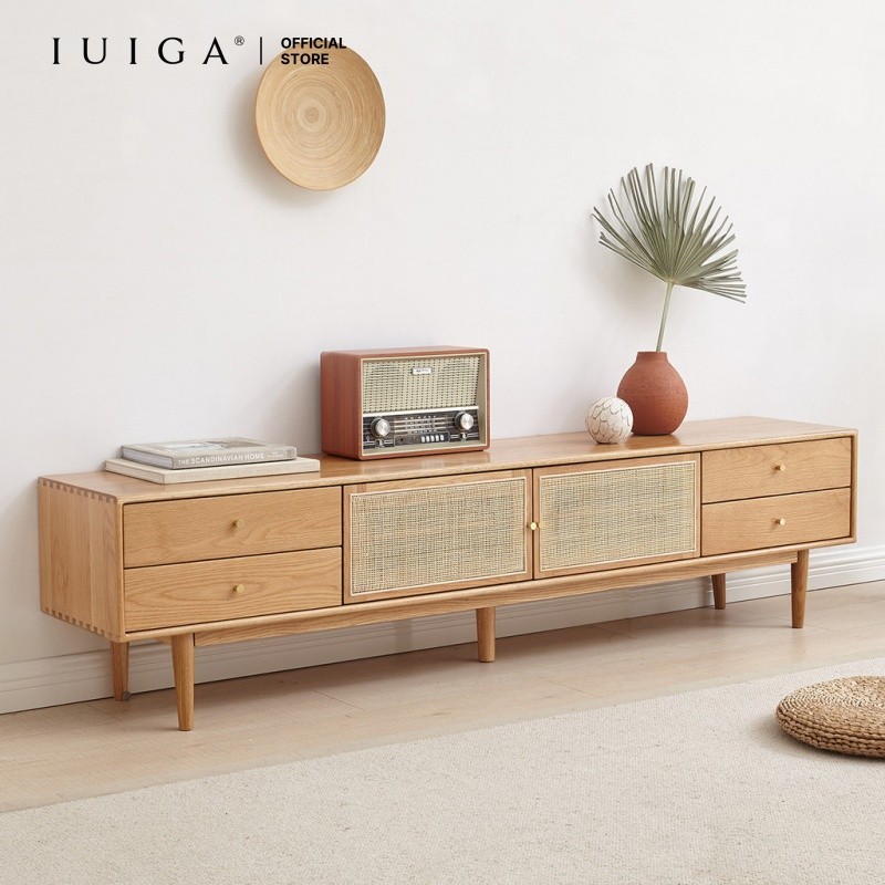[SG STOCK] IUIGA Yuri Rattan TV Console /Drawer cabinet/TV counter ...