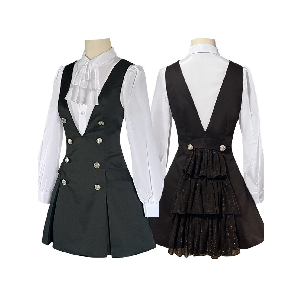 Shirakiin Riricho Anime Inu x Boku SS Cosplay Cartoon Halloween Cos ...