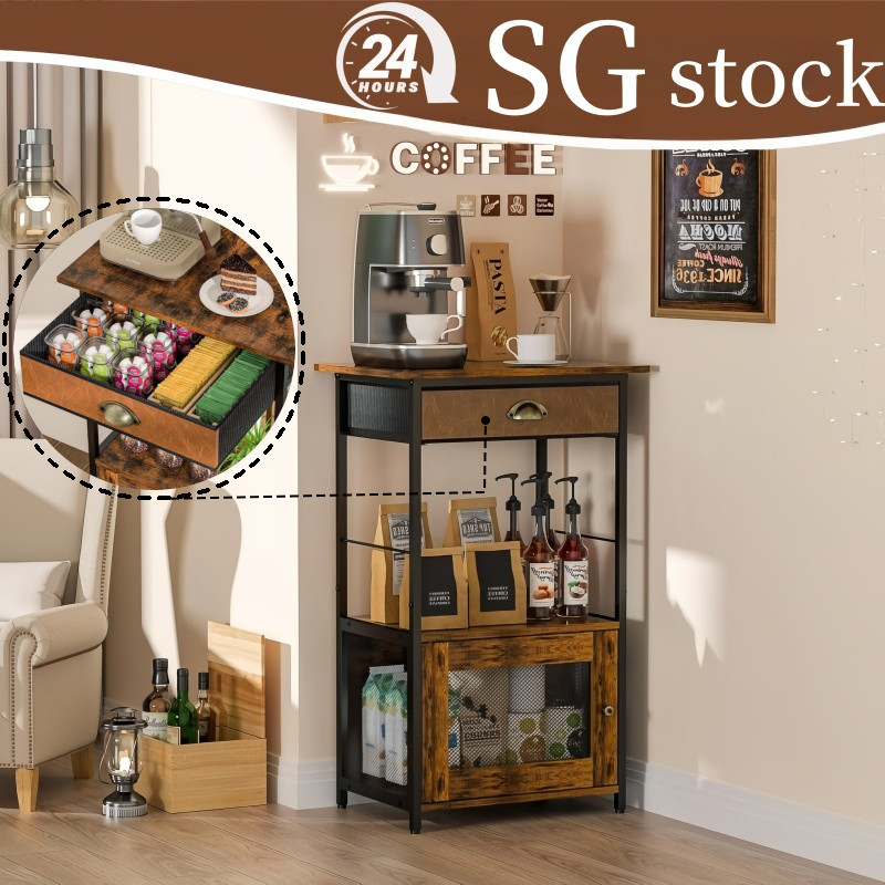 Storage rack/coffee rack/drawer storage cabinet/living room kitchen ...