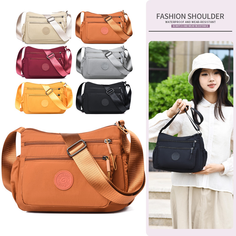 Large Capacity Women Crossbody Bag Waterproof Shoulder Bags For Girls ...