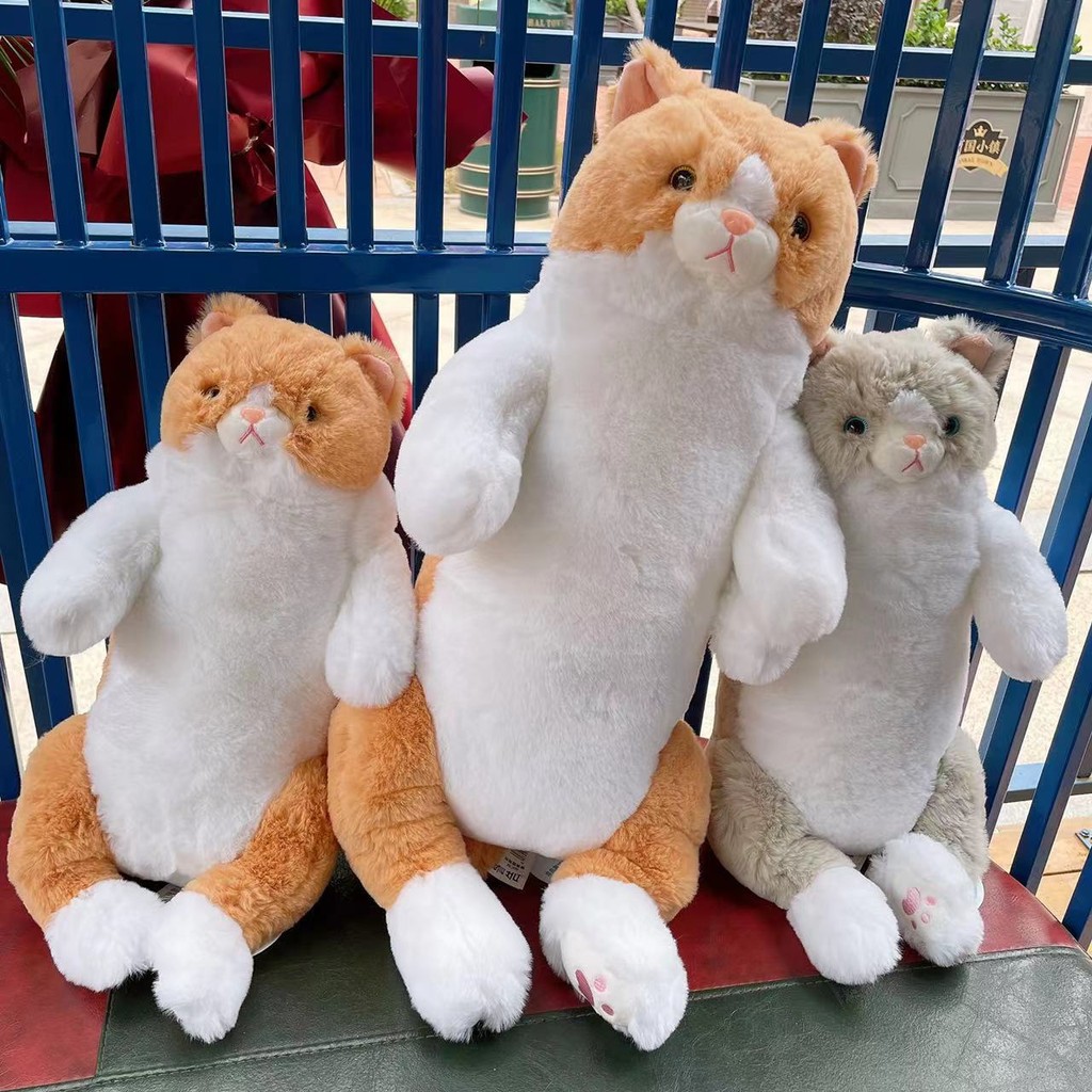 Gift Creative Pillow Doll Cat Set Cat Toot Ragdoll Toy Lazy Large Size ...