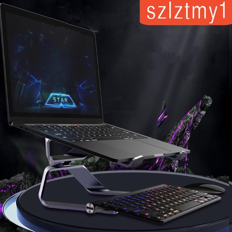 [szlztmy1] Notebook Riser Nonslip Base Portable Aluminum Alloy Desk ...