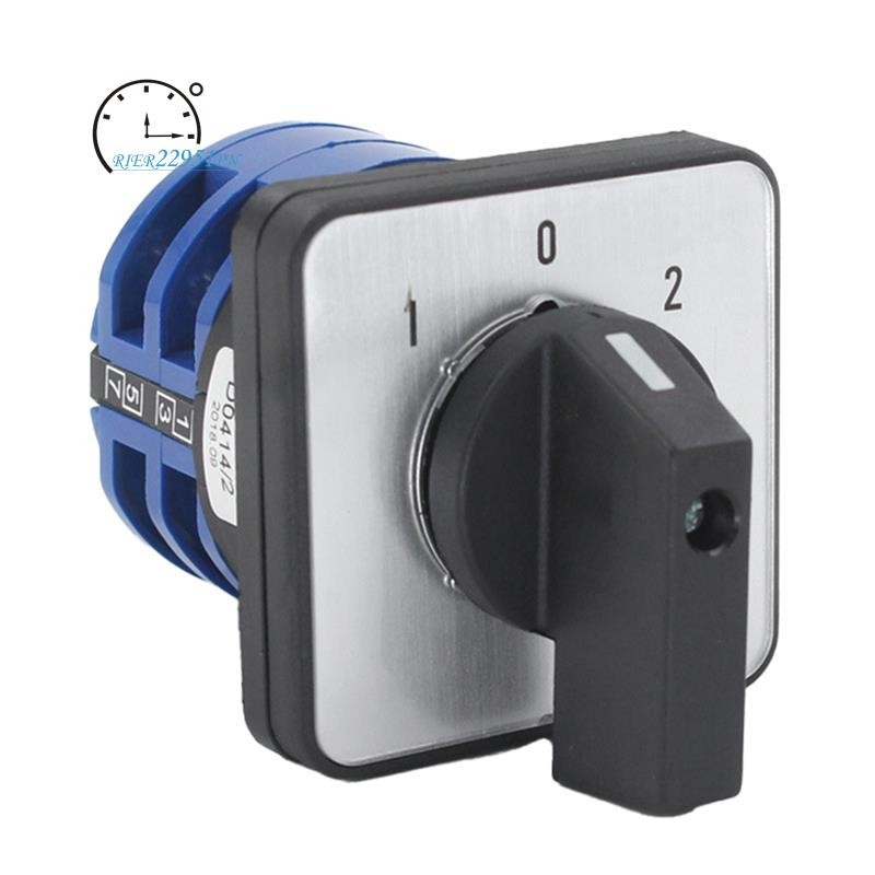 Changeover Selector Switch 3 Positions 8 Terminals Universal Rotary Cam ...